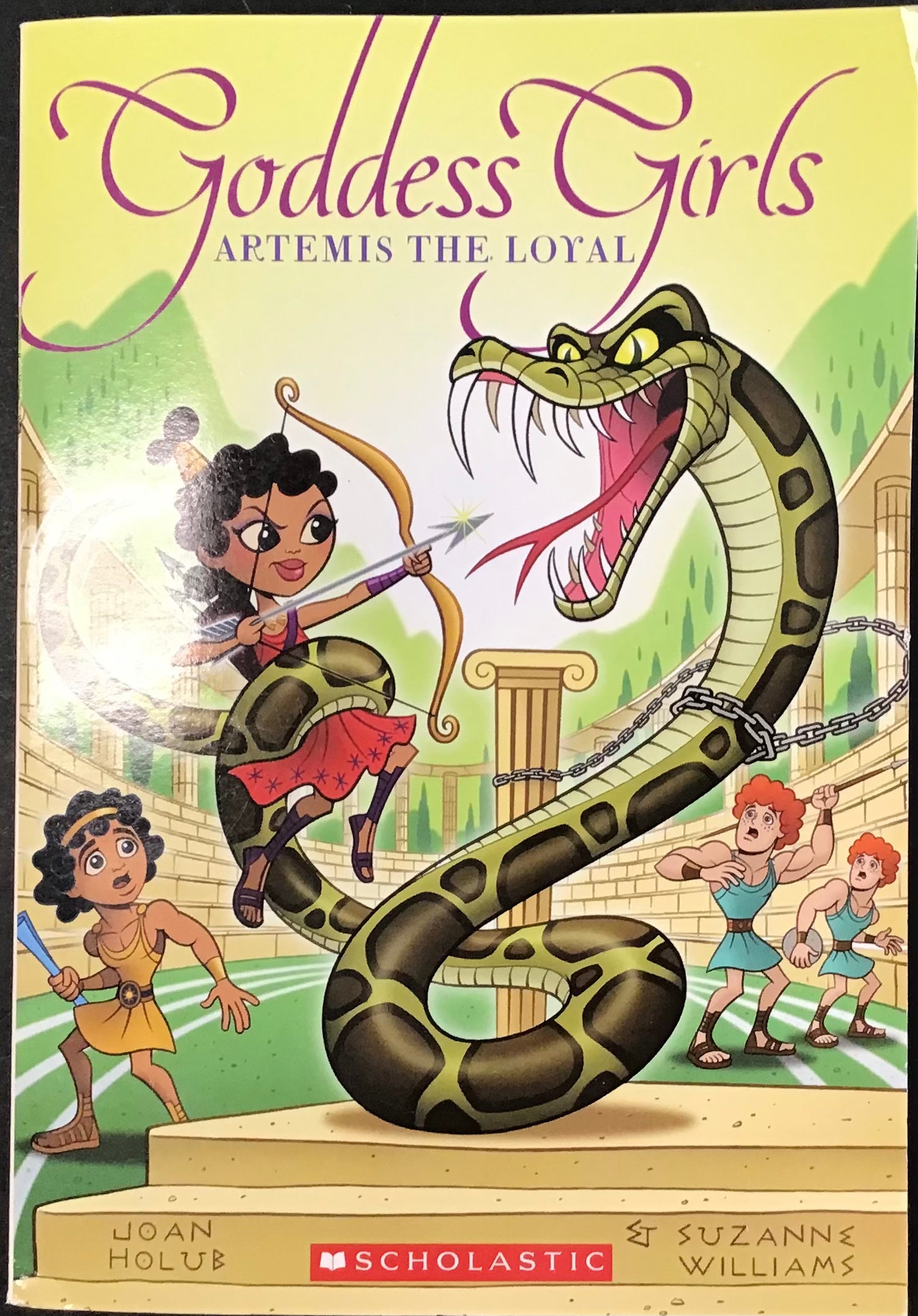 Goddess Girls Joan Holub Parkbookworm